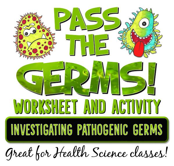 Pass the Germs- Investigation Pathogens! Infection Control- Health ...