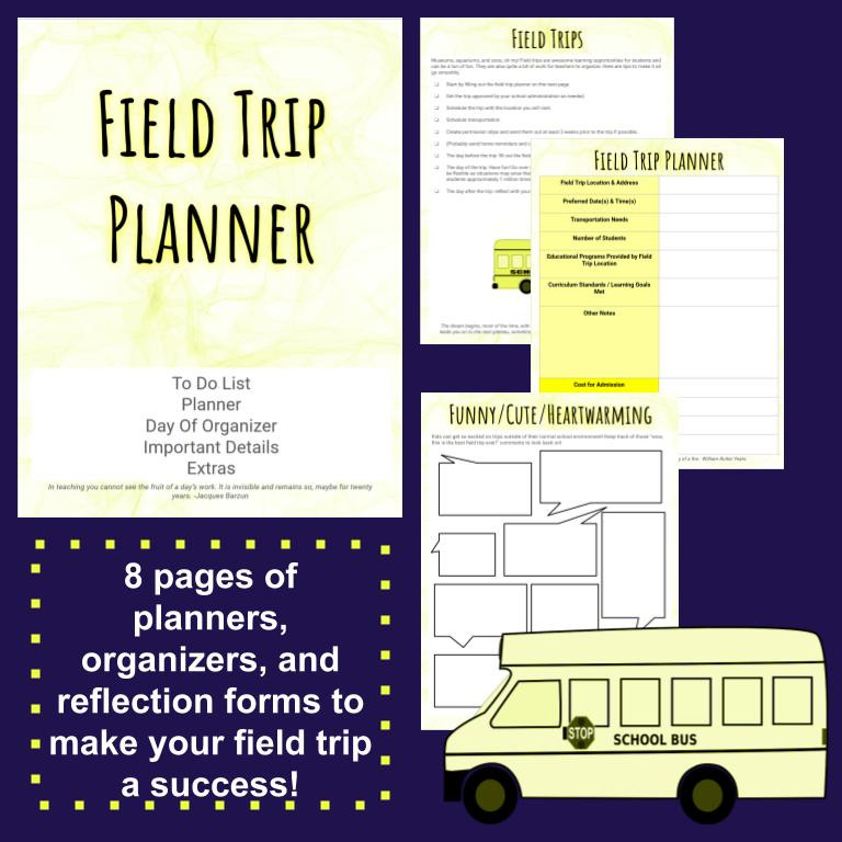 Field Trip Planner - Amped Up Learning