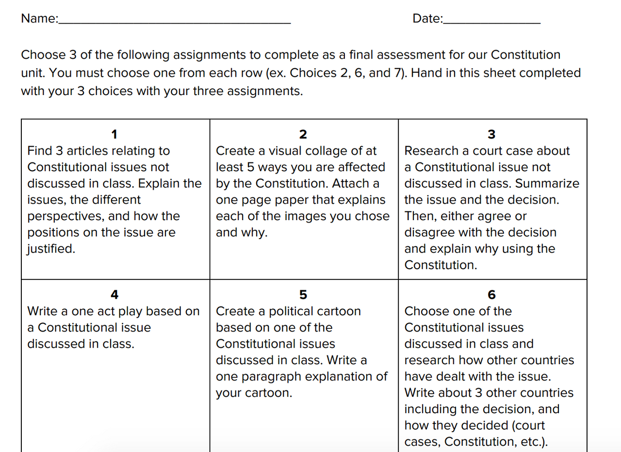 The Constitution - Amped Up Learning