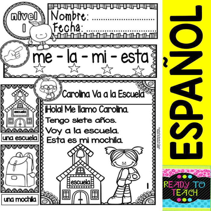 Spanish-Reading-Regreso-a-Clases-BTS-Guided-Reading-Passages-Level-1 ...