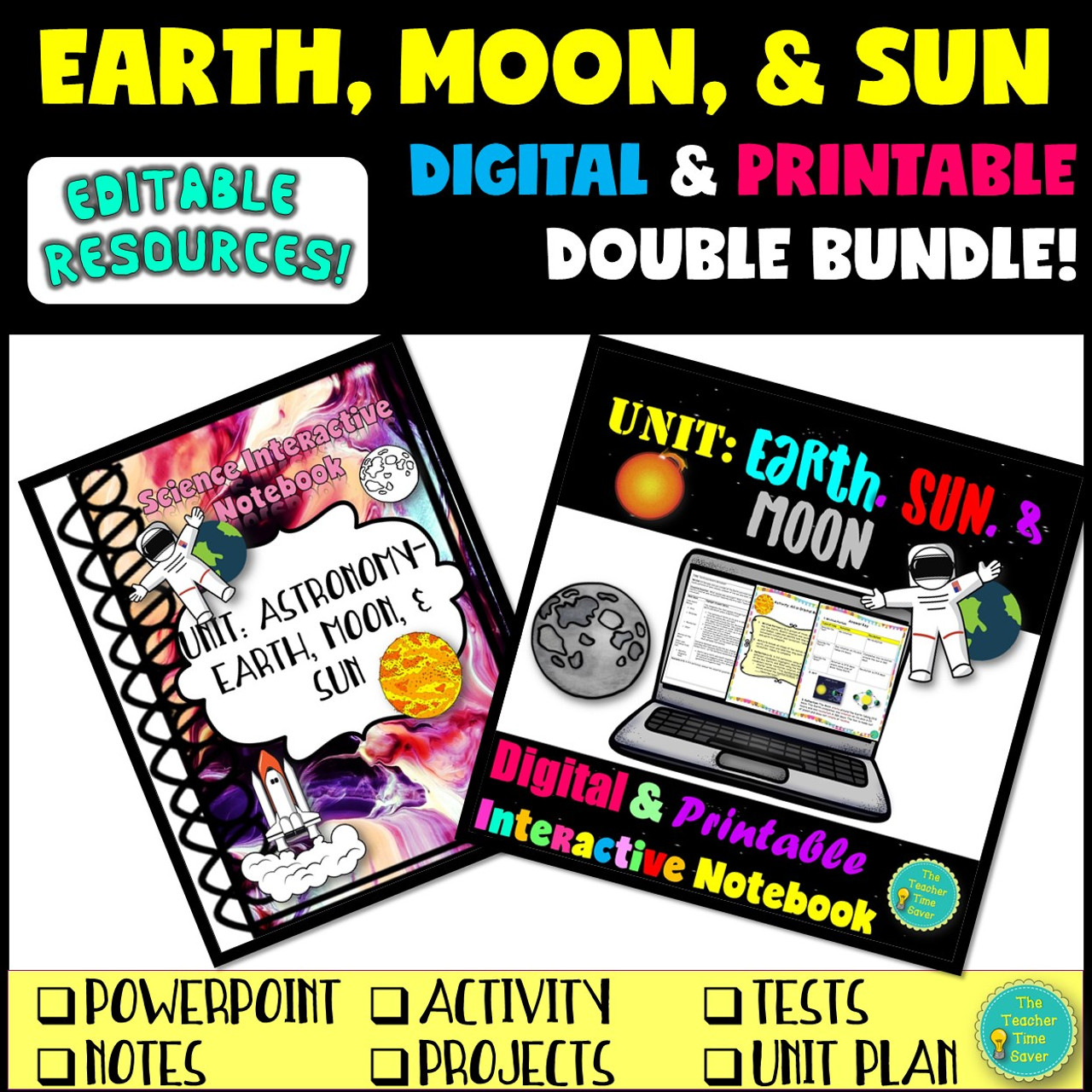 ELECTRICITY MEGA BUNDLE DIGITAL & PRINTABLE INTERACTIVE NOTEBOOK ...