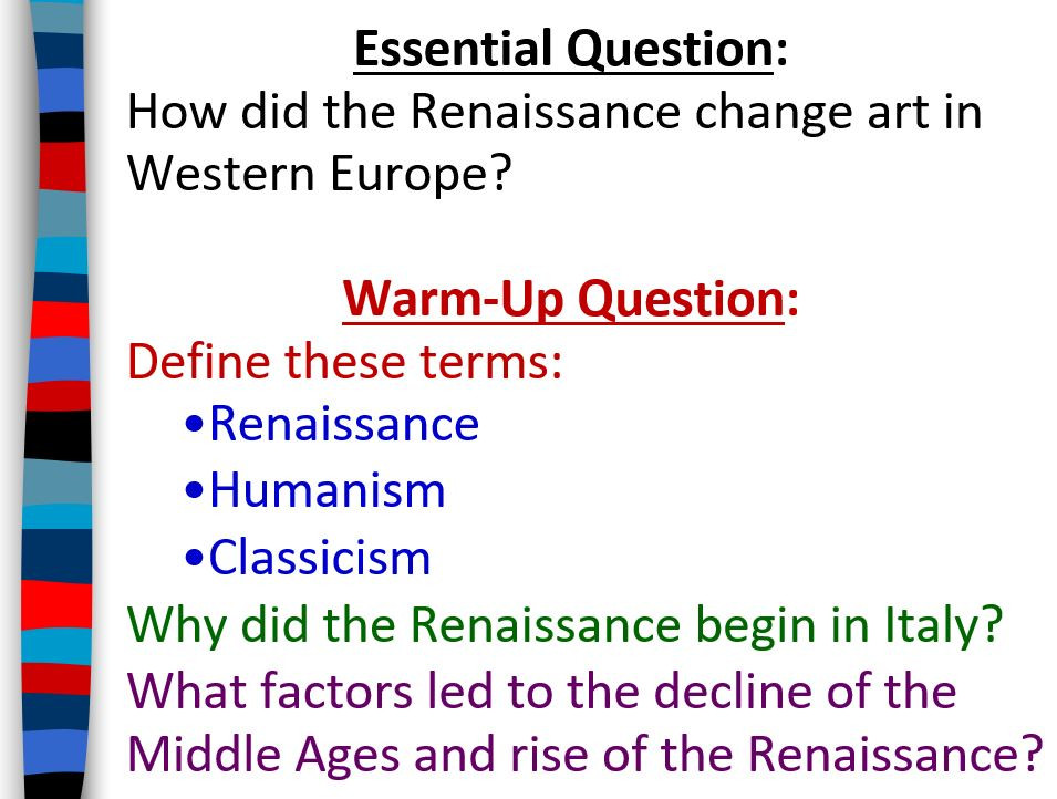 The Renaissance - Amped Up Learning