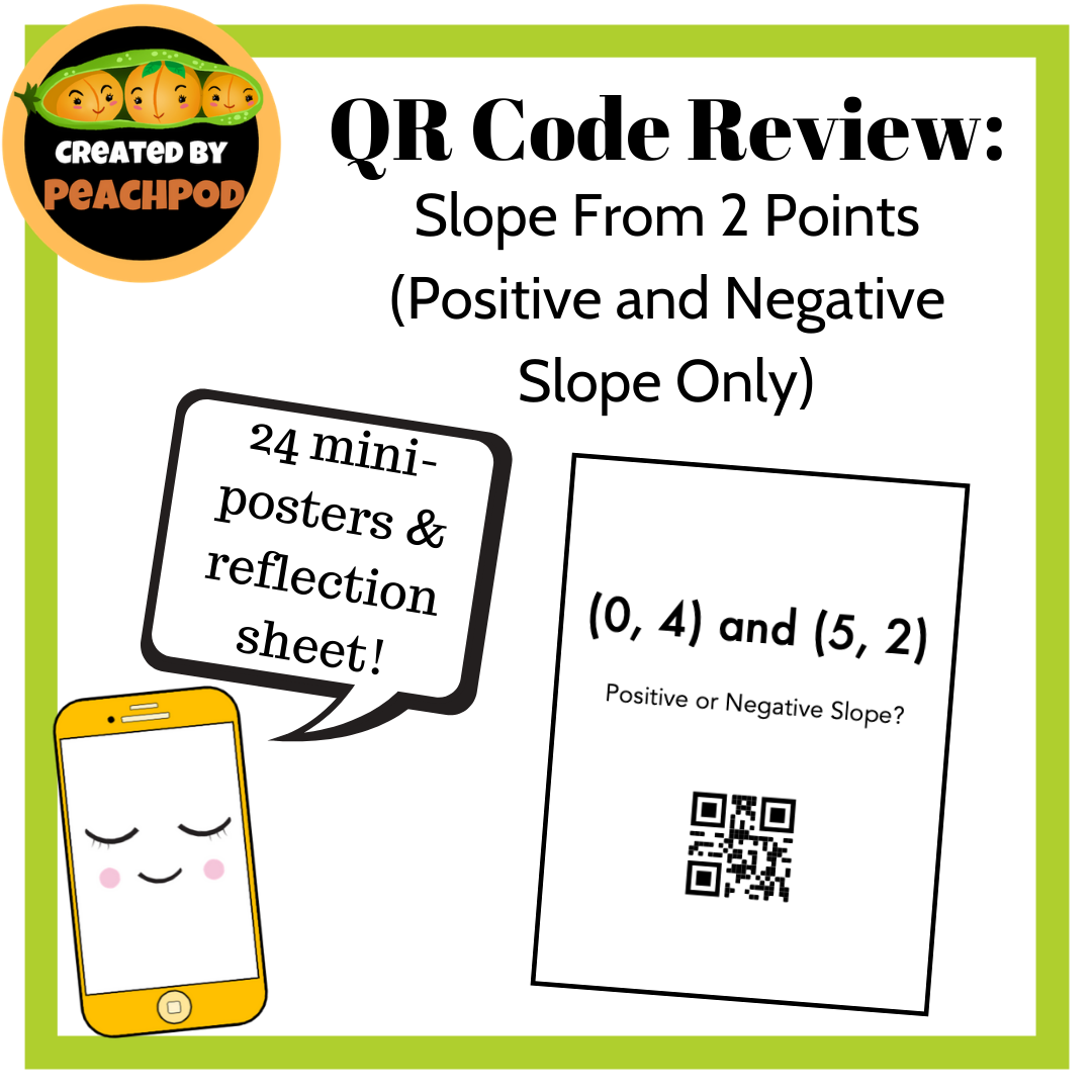 QR Code Review: Slope From 2 Points (Positive & Negative Slope Only ...