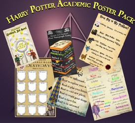 Harry Potter Academic Poster Collection - Amped Up Learning