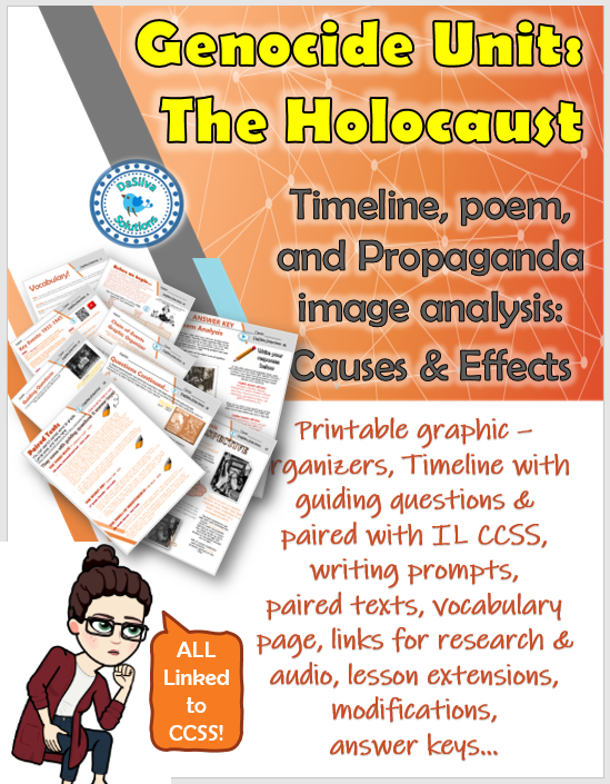Genocide Unit: The Holocaust - Timeline, Poem Analysis, Propaganda ...