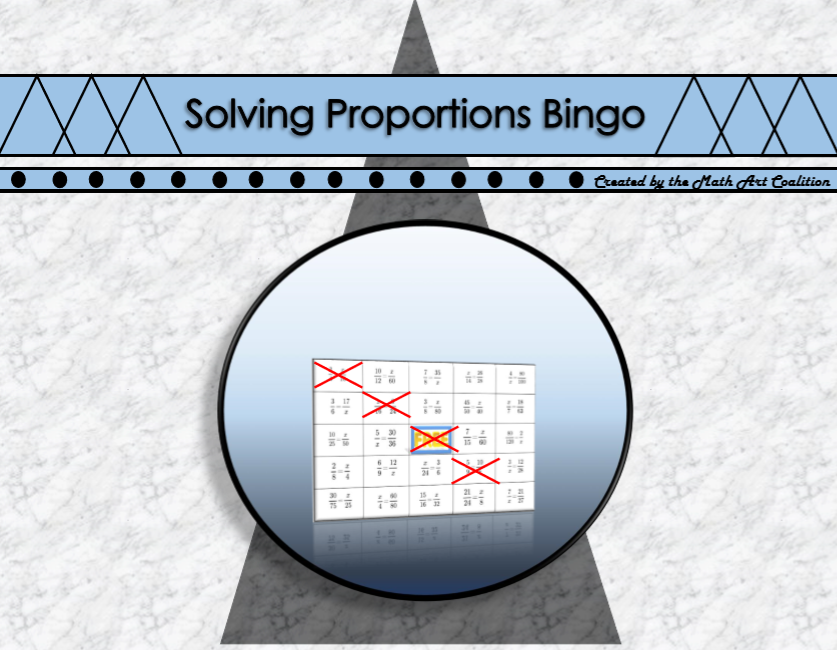 Solving Proportions BINGO - Amped Up Learning