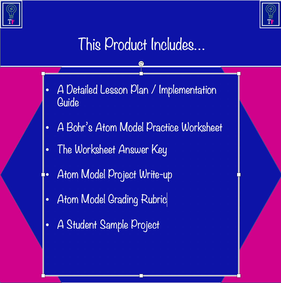 Atoms Project and Worksheet - Bohr's Atom Models - Amped Up Learning