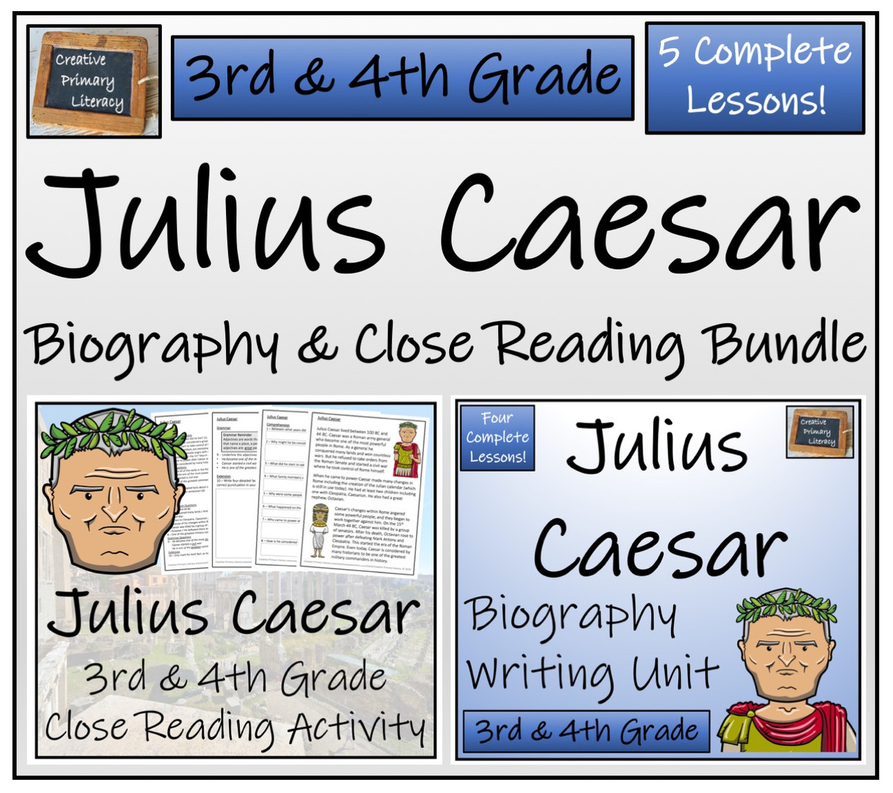 3rd Grade Writing Bundle Digital Learning - Amped Up Learning