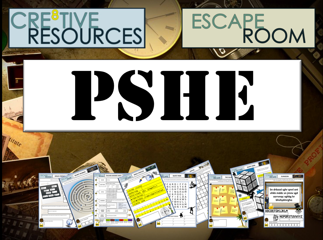 Character Education Escape Room (Personal, Social, Health Education ...