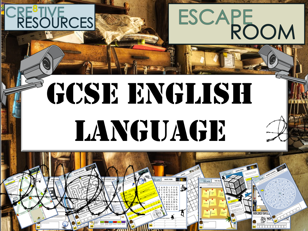 English Language Escape Room - Amped Up Learning