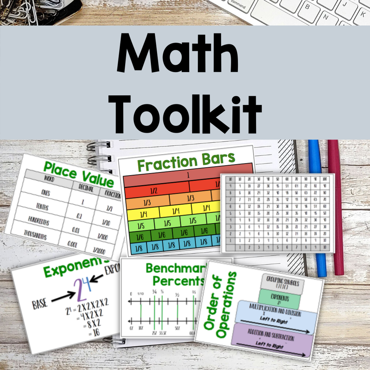 Math Toolkit: Upper Elementary and Middle School