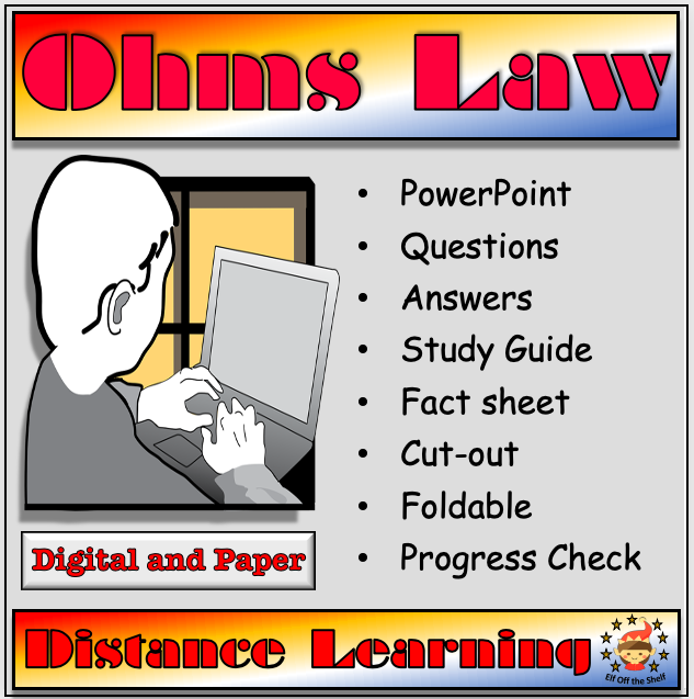 Current Electricity - Ohms Law Distance Learning for Middle School ...