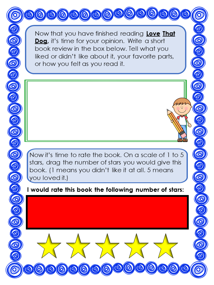 Love That Dog Digital Novel Study in Google Slides - Amped Up Learning