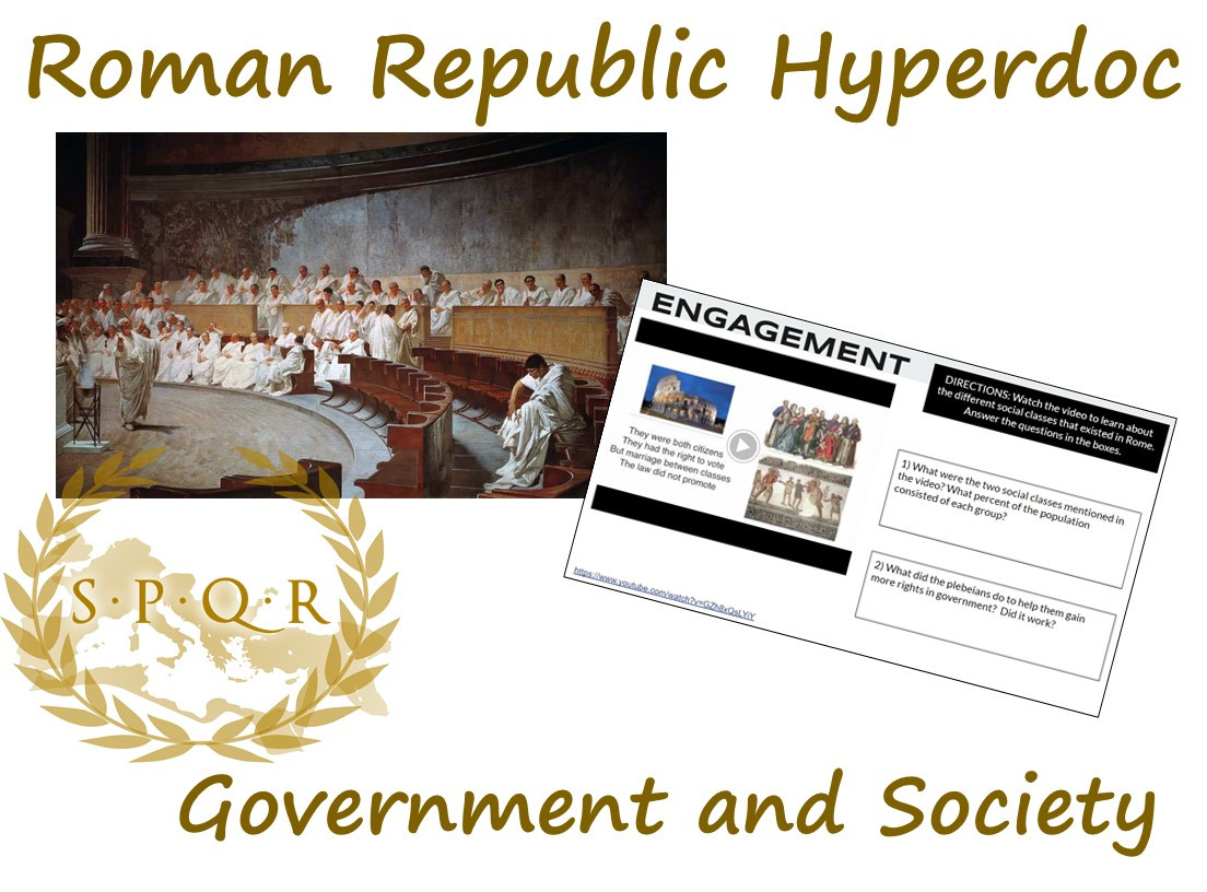 Rise of the Roman Republic Hyperdoc: Government and Society