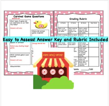 Virtual Field Trip to the Carnival- Play and Create Carnival Games
