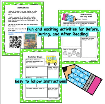 Virtual Read-A-Loud Last Day Blues