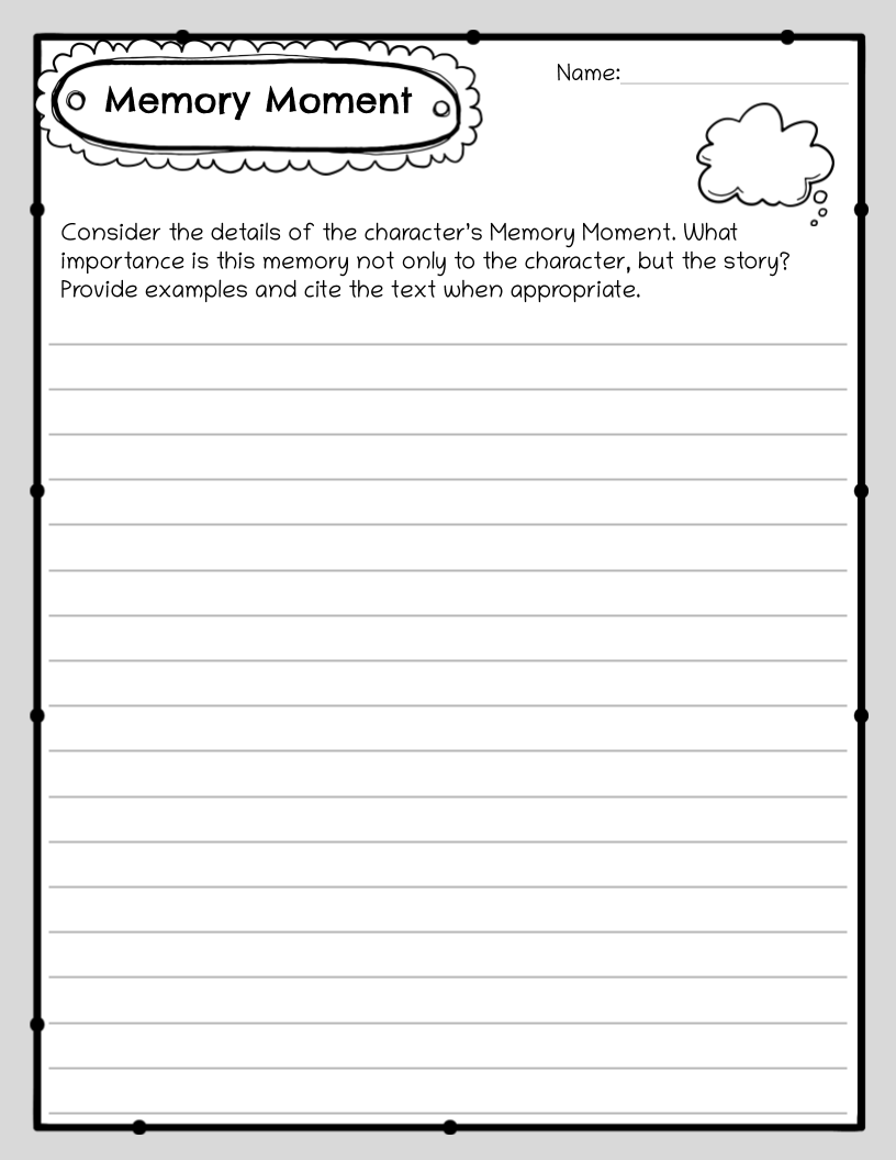 Close Reading Signposts: Literary/Fiction Text - Printable Materials ...