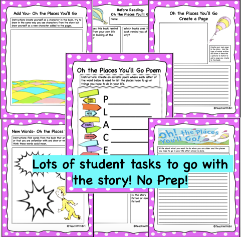 Virtual Read-A-Loud Oh the Places You'll Go