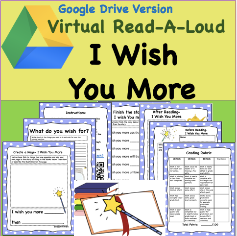 Virtual Read-A-Loud- I Wish You More- Digital Version