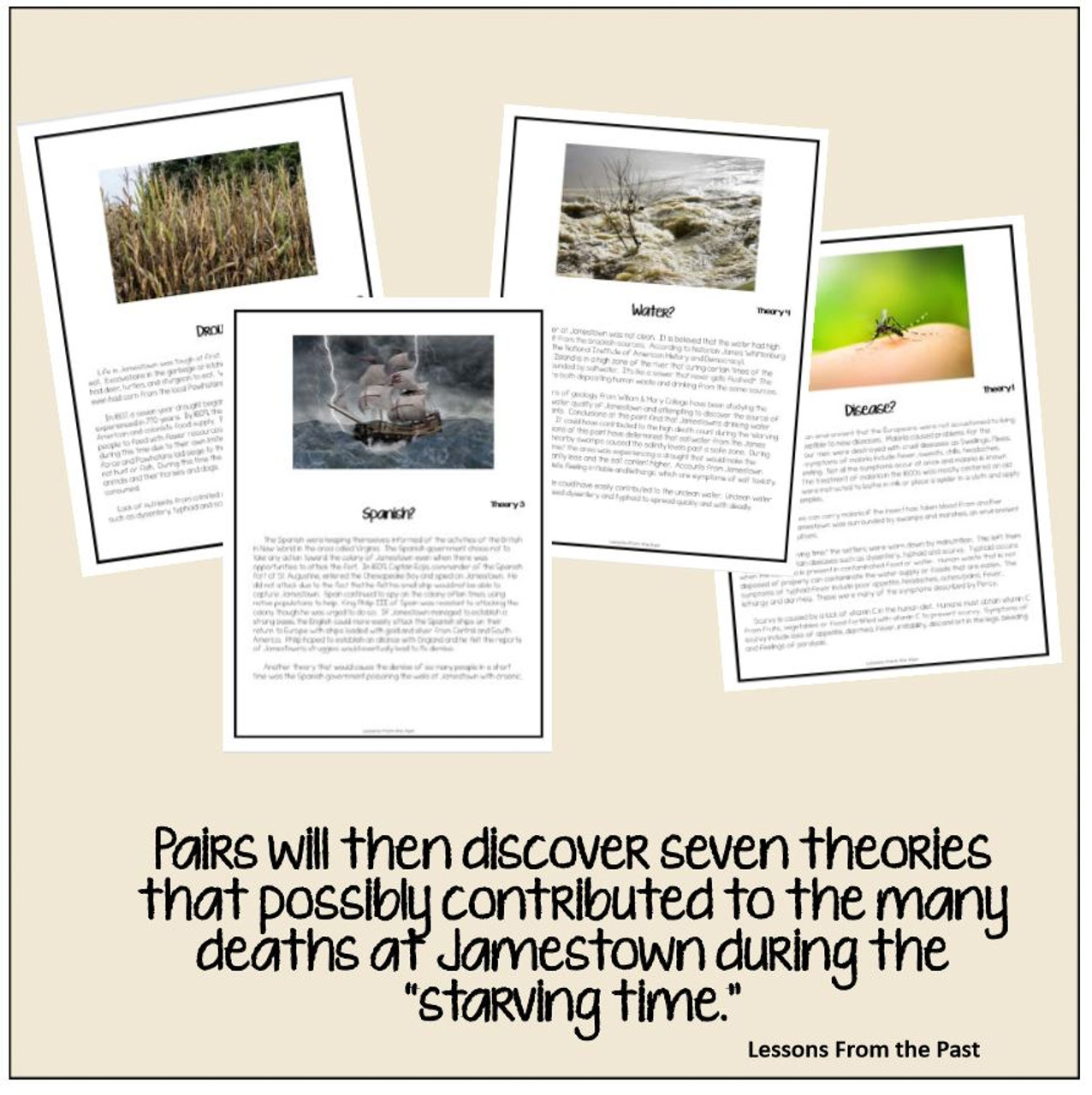 Bundle-Interactive History Lessons for Jamestown, Roanoke and Plymouth ...