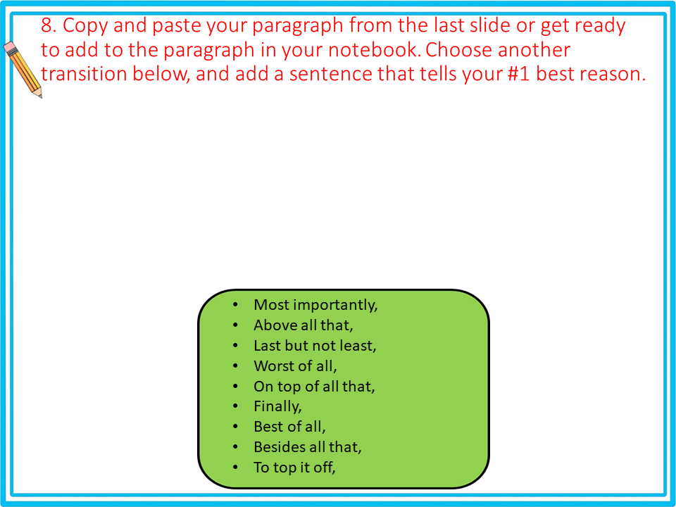Digital Persuasive Writing Lesson and Practice Activities in Google Slides