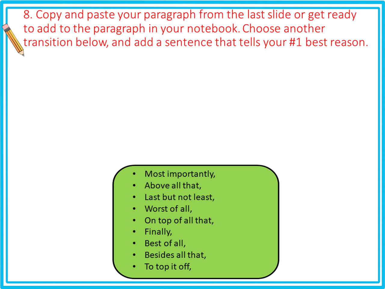 Digital Persuasive Writing Lesson and Practice Activities in Google Slides