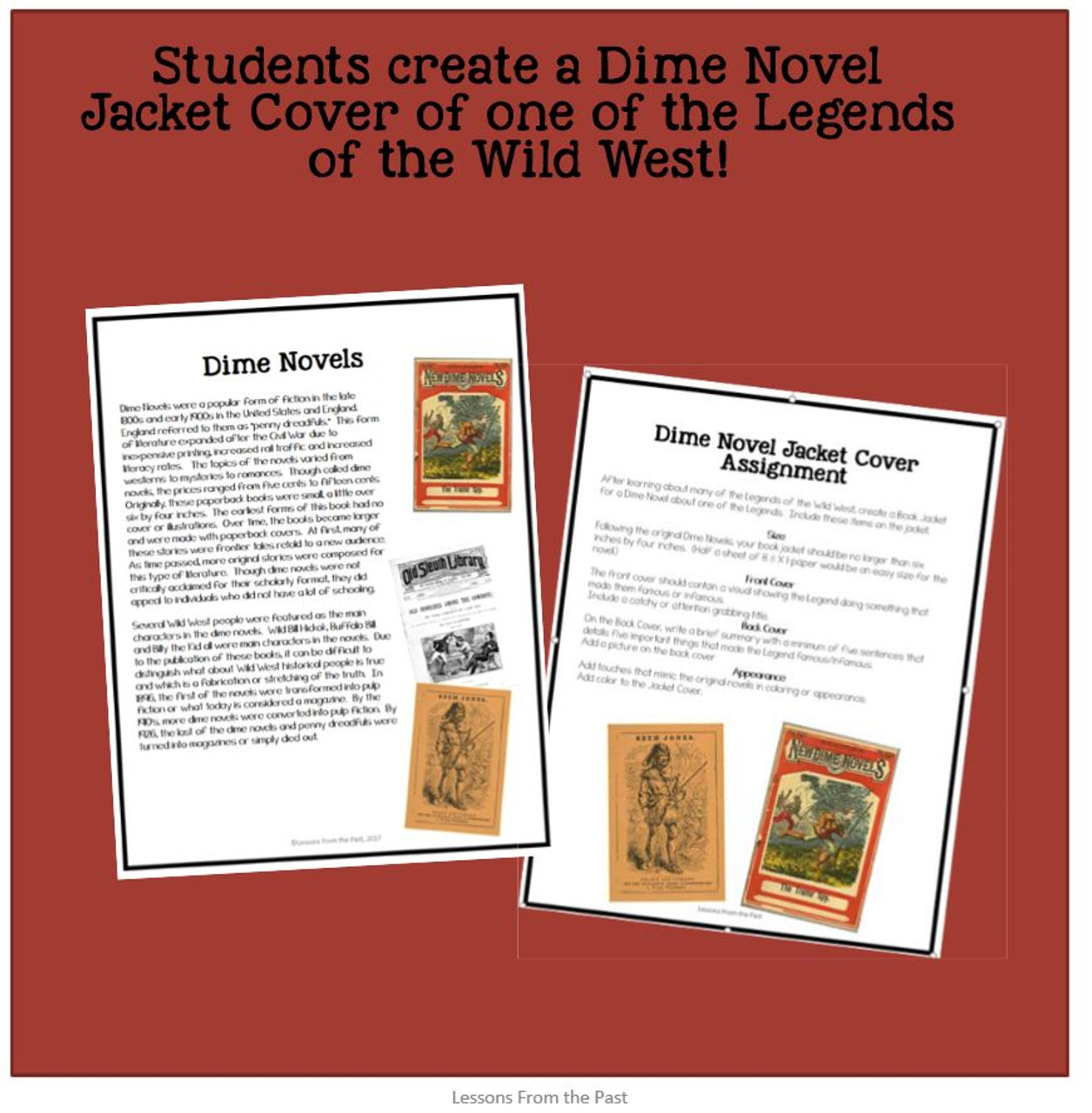 Legends of the Wild West - Living Monuments Groupwork Activity - Amped ...
