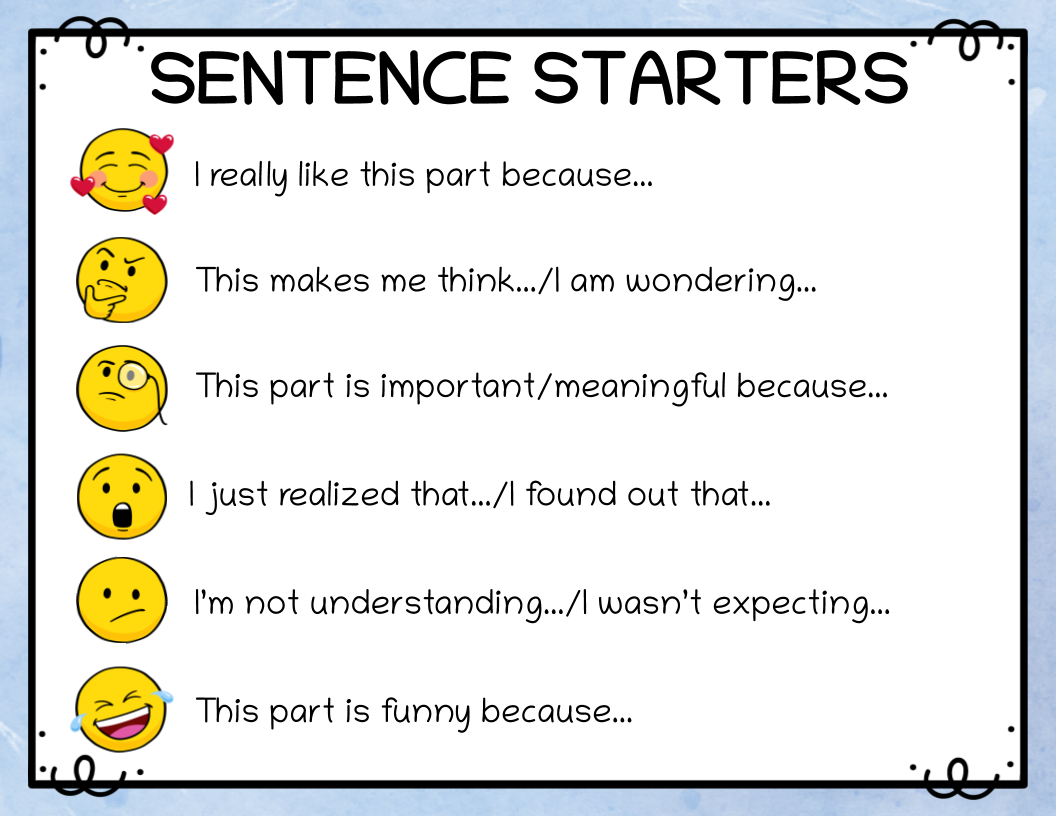 Emoji Moment Reading Journal