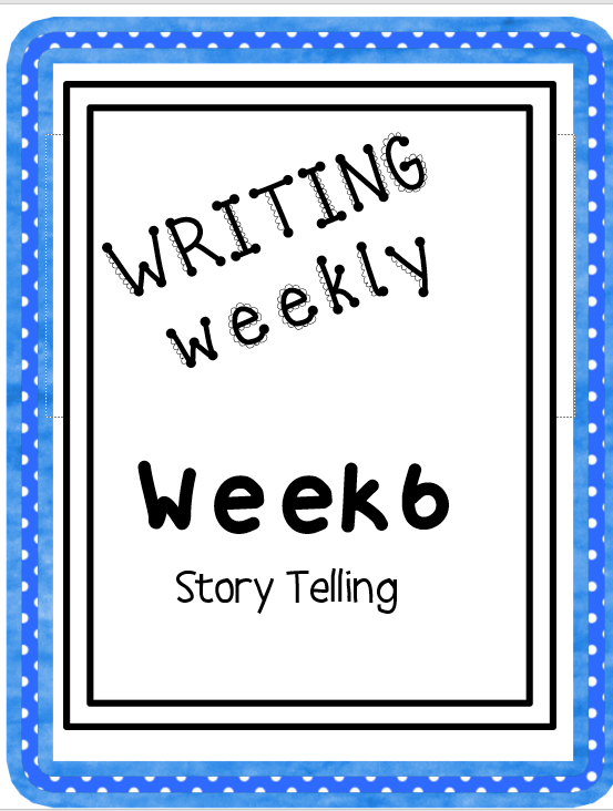 8 Weeks Weekly Writing (Summer, Distance, Classroom)