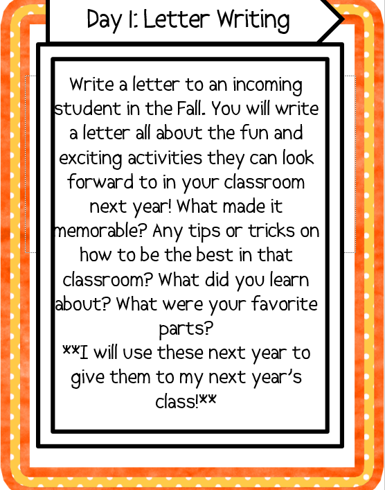 8 Weeks Weekly Writing (Summer, Distance, Classroom)