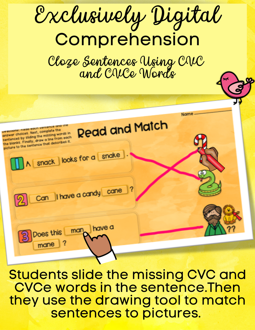 Exclusively Digital-Google Slides Spring Literacy Activities|Distance ...