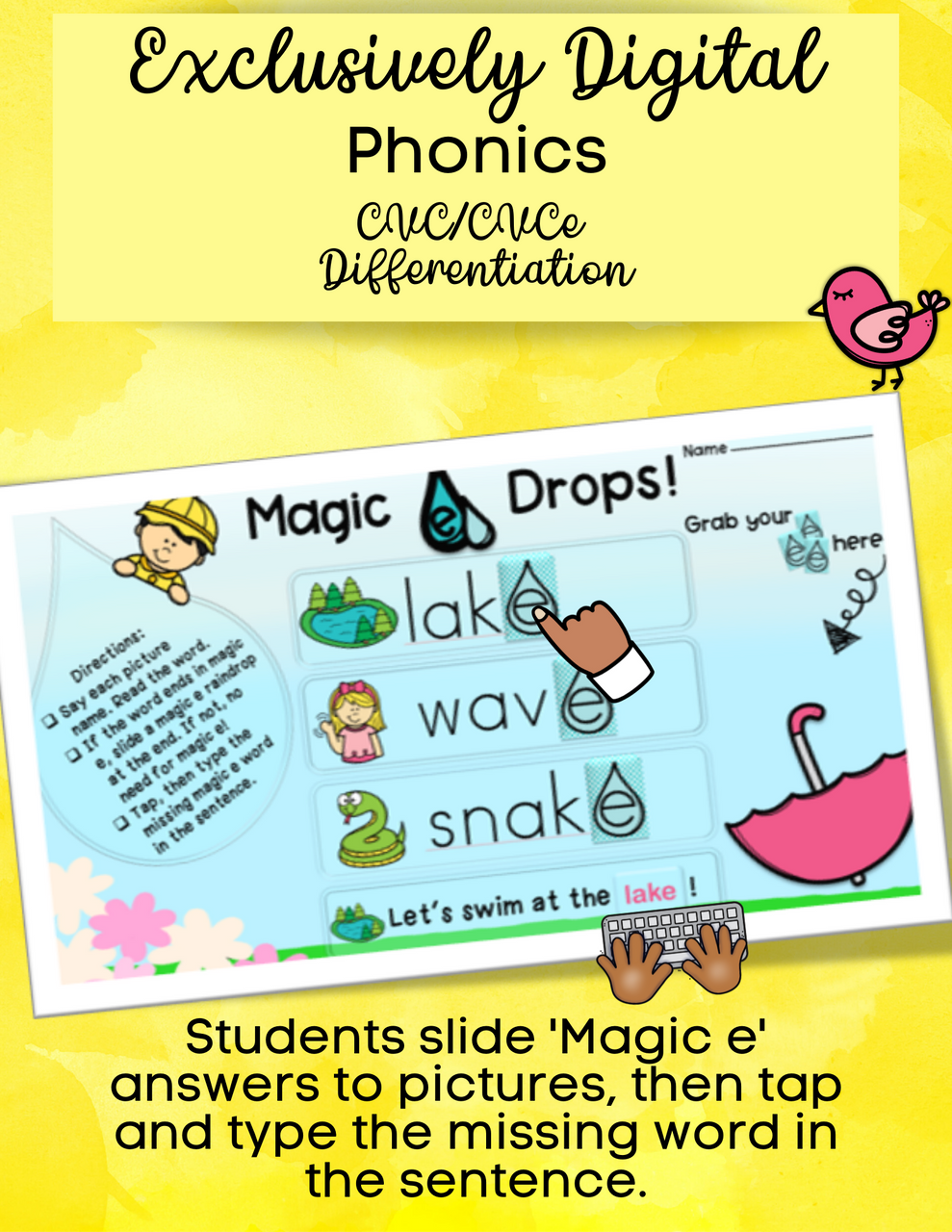 Exclusively Digital-Google Slides Spring Literacy Activities|Distance ...