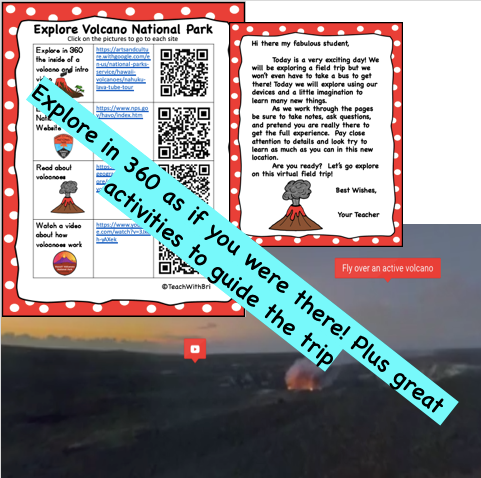 Google Drive Version- Volcano National Park Virtual Field Trip