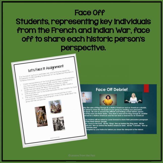 Perspectives of the French and Indian War - Facial Expressions - Amped ...