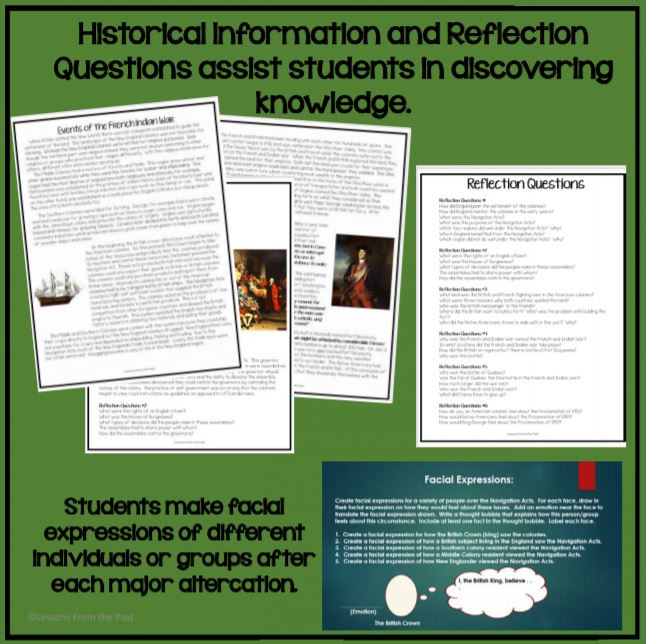 Perspectives of the French and Indian War - Facial Expressions - Amped ...