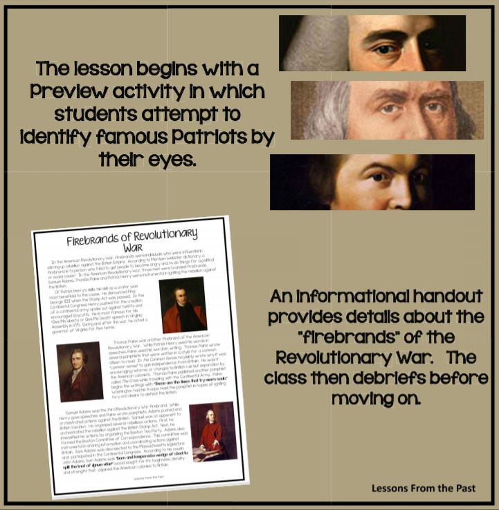 Patriots of the American Revolutionary War - It's all in the Eyes ...