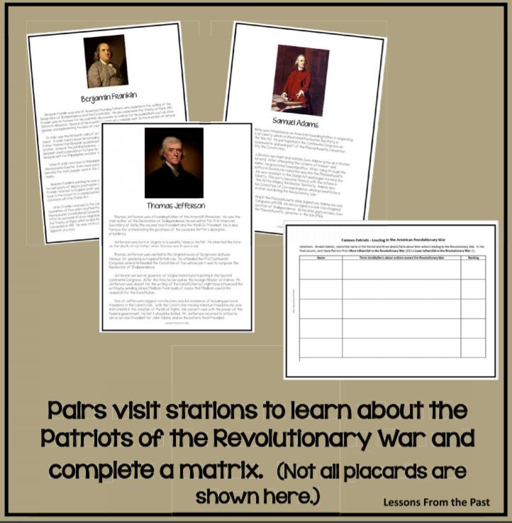 Patriots of the American Revolutionary War - It's all in the Eyes ...