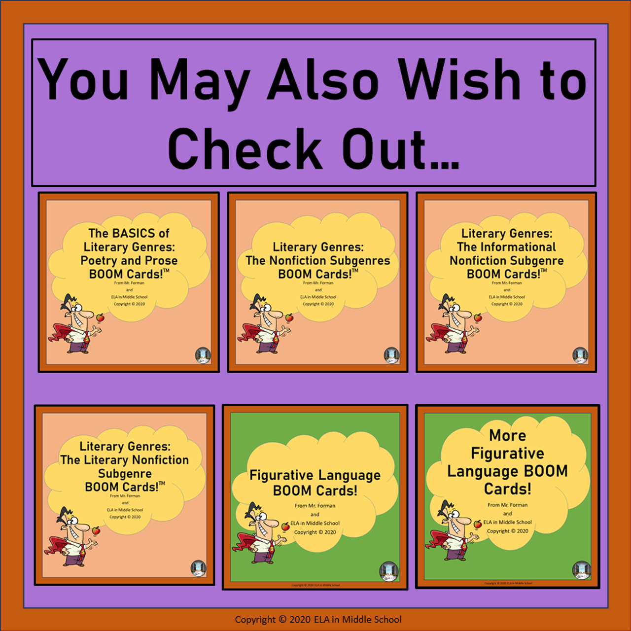 Poetry Genre: The Poetic Forms BOOM! Cards (TM)