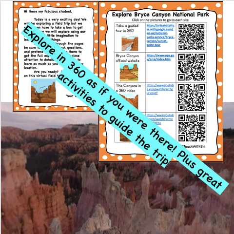 Virtual Field Trip to Bryce Canyon National Park
