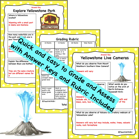 Yellowstone National Park Virtual Field Trip