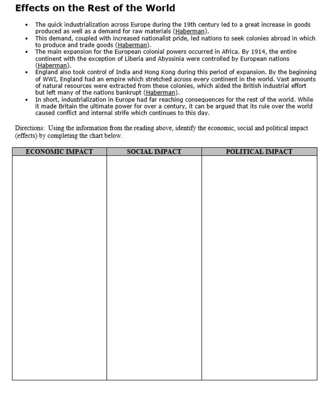 World History -- Industrial Revolution (Bundle Unit) - Amped Up Learning