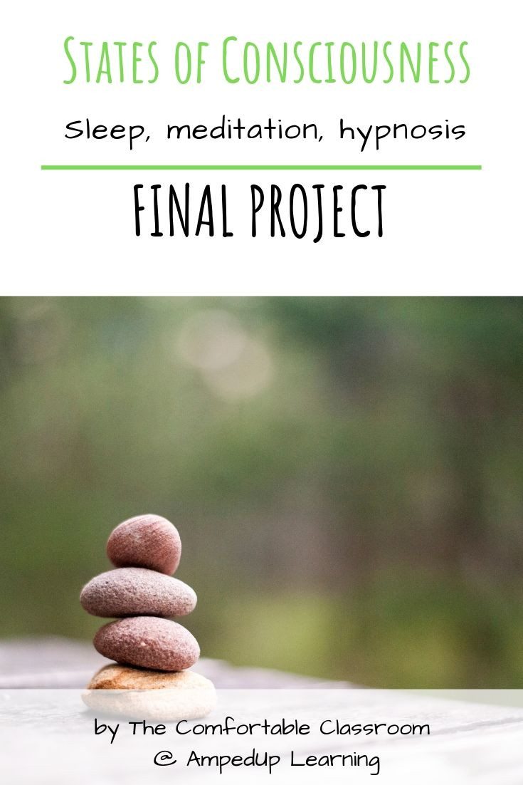 Psychology: States of Consciousness Summative Project - Amped Up Learning