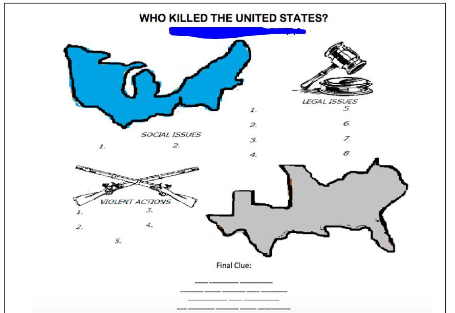 Causes of the Civil War Break In Activity - Amped Up Learning