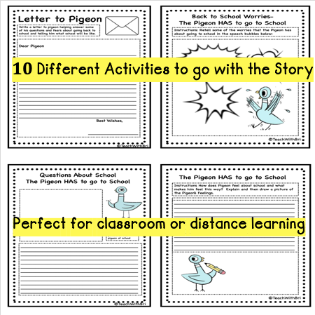 Virtual Read-A-Loud The Pigeon Has to go to School