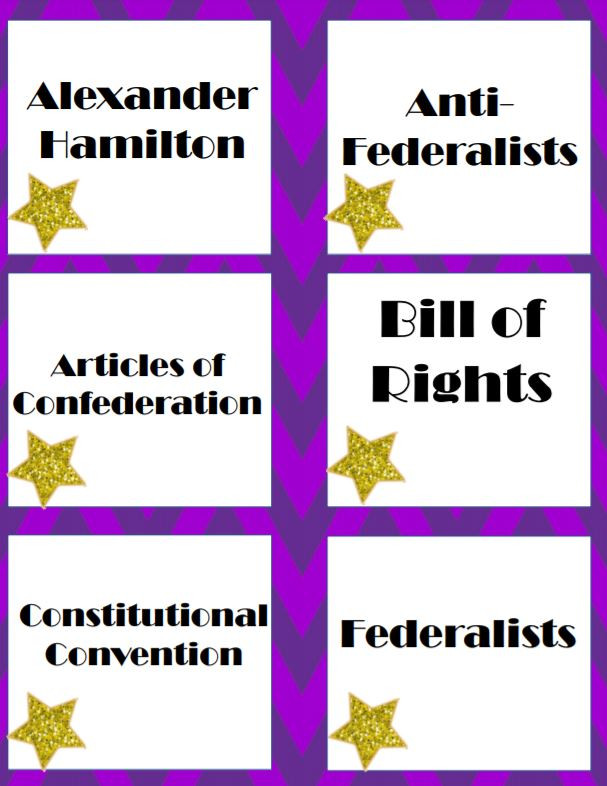 Constitution STAAR Review Game - Amped Up Learning