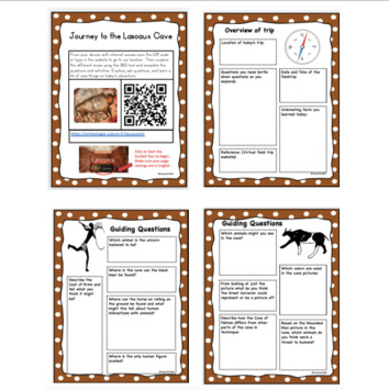 Digital Version- Lascaux Cave Virtual Field Trip