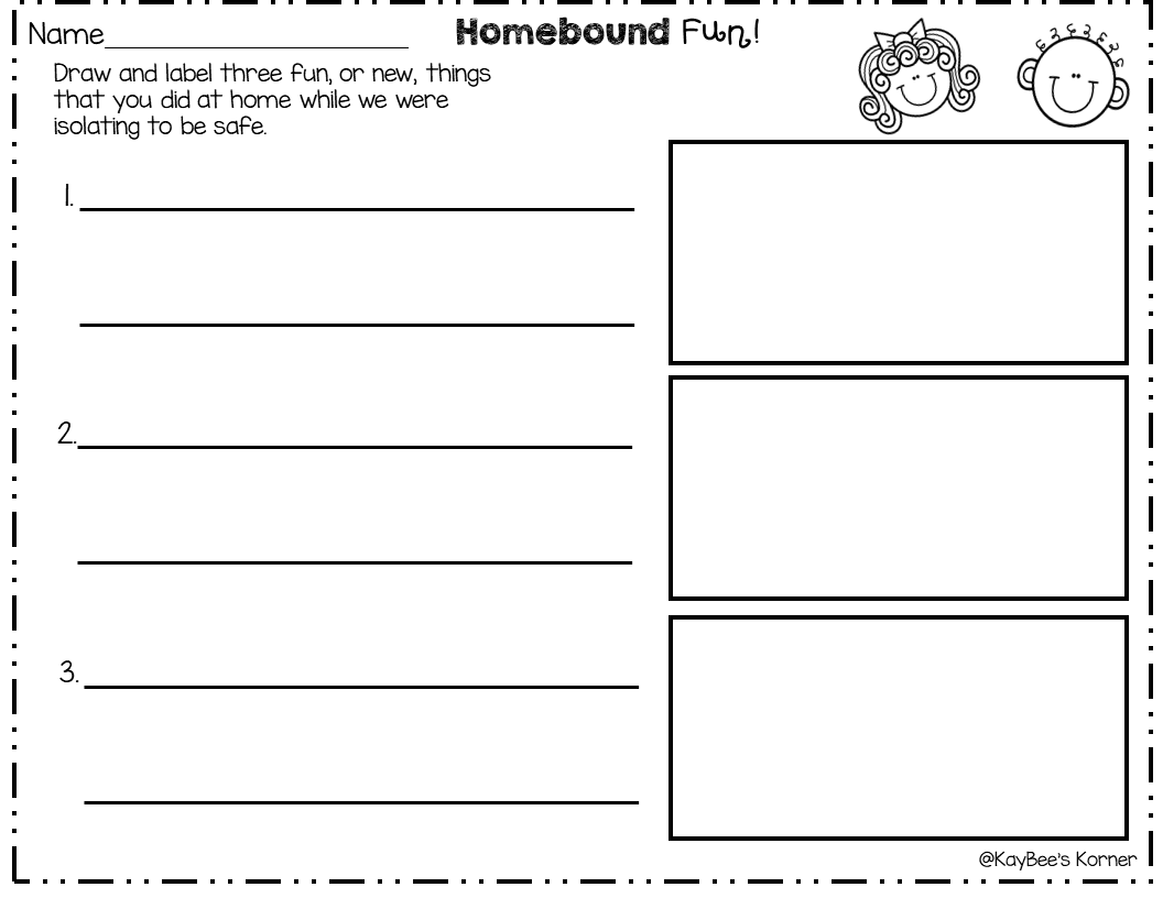 Back to school after Covid-19 and Distance Learning with EDITABLE pages