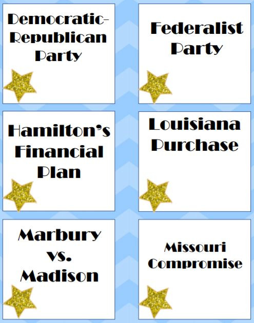 Early Republic STAAR Review Game - Amped Up Learning