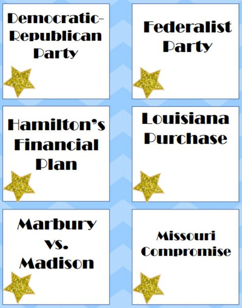 Early Republic STAAR Review Game - Amped Up Learning