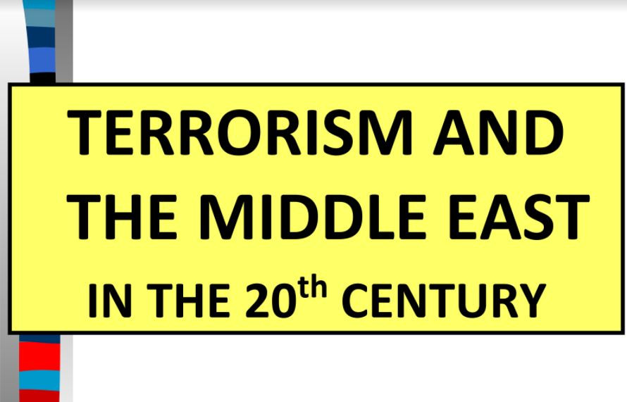20th Century Middle East and Terrorism - Amped Up Learning